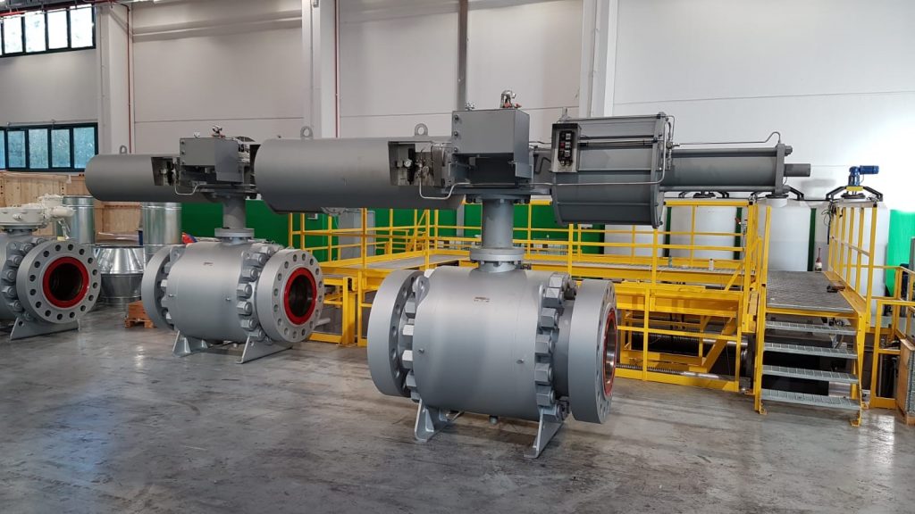 24″ #1500 Actuated Ball Valve – LCM Italia Spa